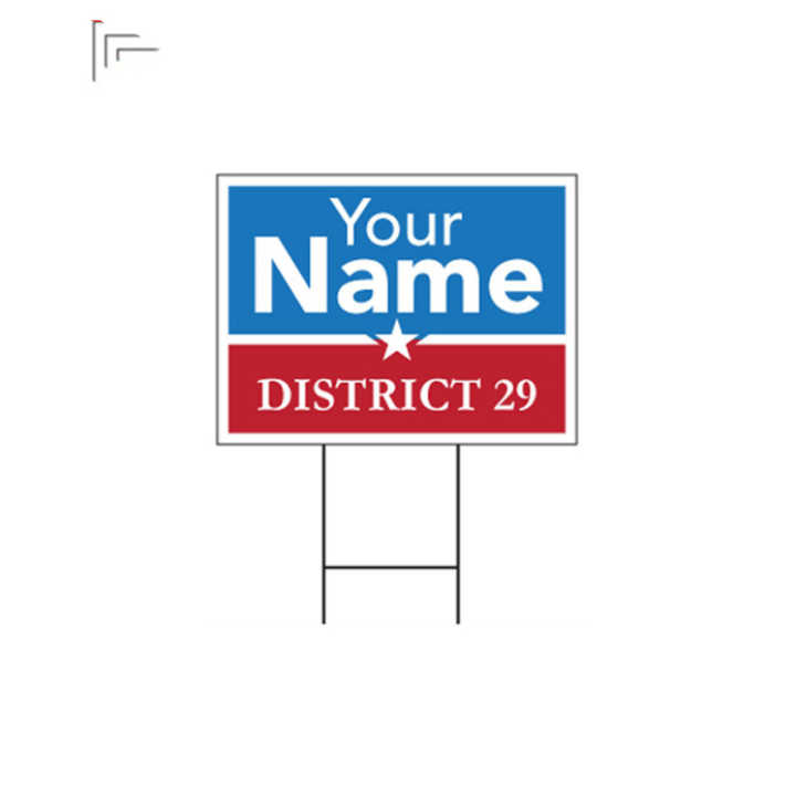 Fluted Corrugated 4mm PP Plastic HOLLOW Sheets Yard Signs and Lawn ...