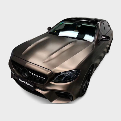 TSAUTOP Flowing Phantom Black Red Vinyl Wrap - Durable & Stylish