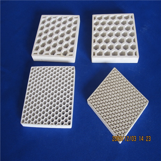 Infrared Ceramic Plate for gas-fired stove refractory infrared cordierite honeycomb ceramic plate porous gas burner
