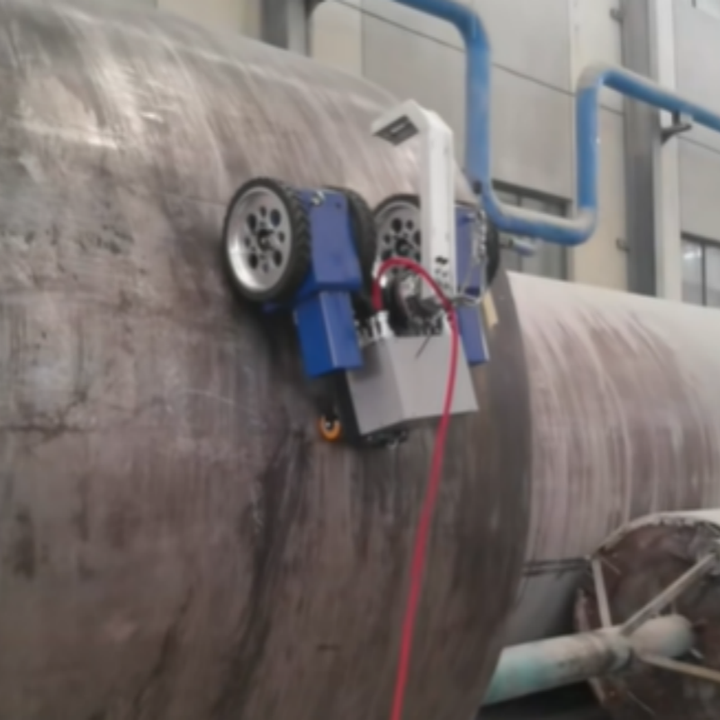 Safe and Efficient Wall-Climbing Robot for Paint and Rust Removal Self ...