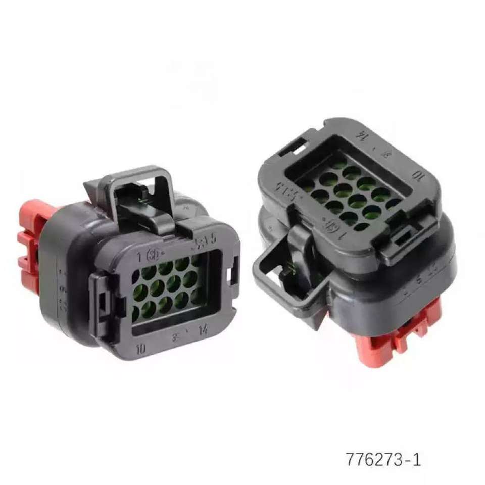 Original TE 14 Pin Female Electric Connectors Sealed Auto Plug ECU New ...