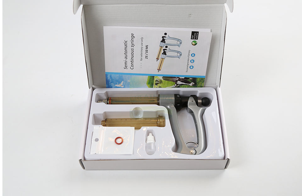 Semi-automatic Veterinary Vaccination Gun for Livestock