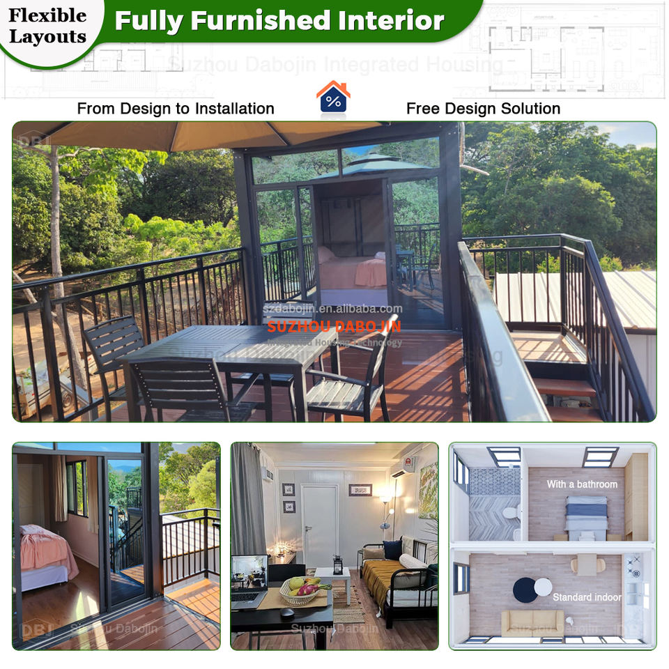 High Quality Galvanized Steel Frame Container House Modular ...