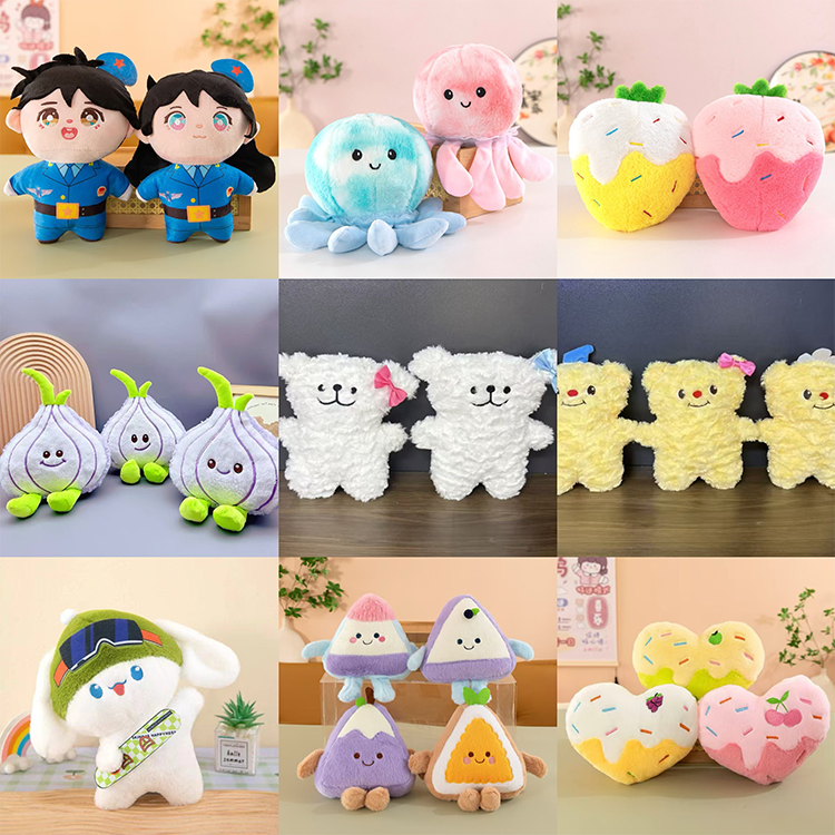 PP Filled Cute Toys Triangle Doll Custom Plush Toy Manufacture 8Inch ...