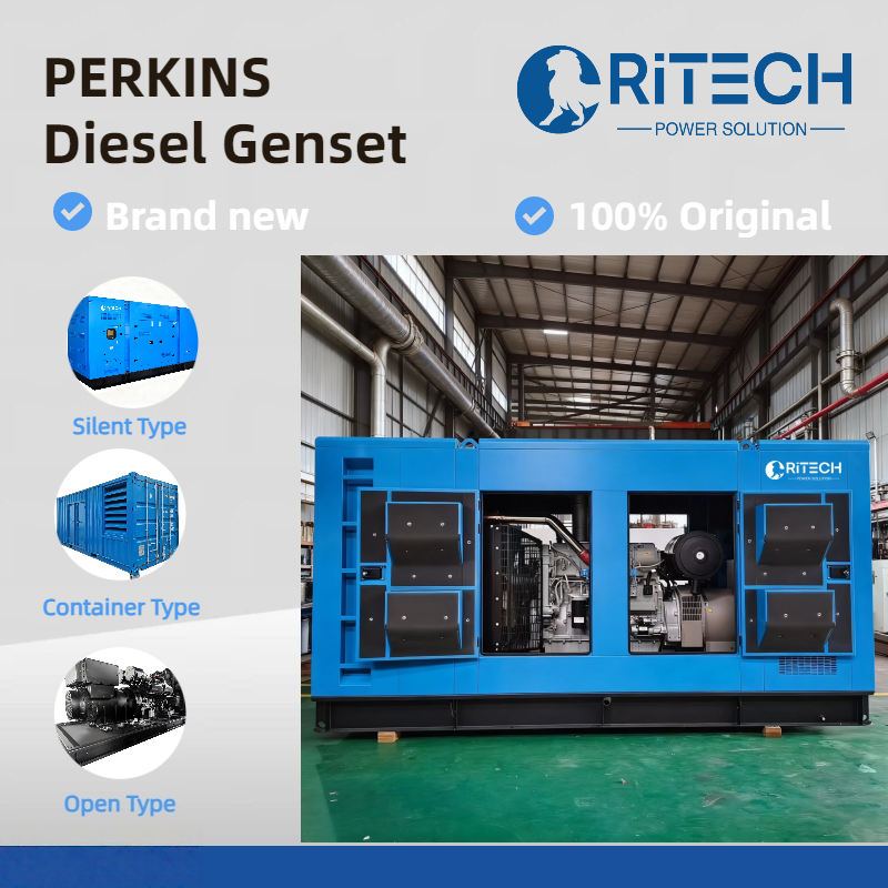 Ritech 150kva 120kw Three Phase Silent Diesel Generators Set with ATS ...