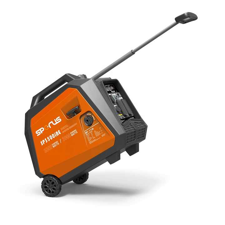 Recoil Electric Start Generator 3KW Portable Powerful Inverter Gasoline ...