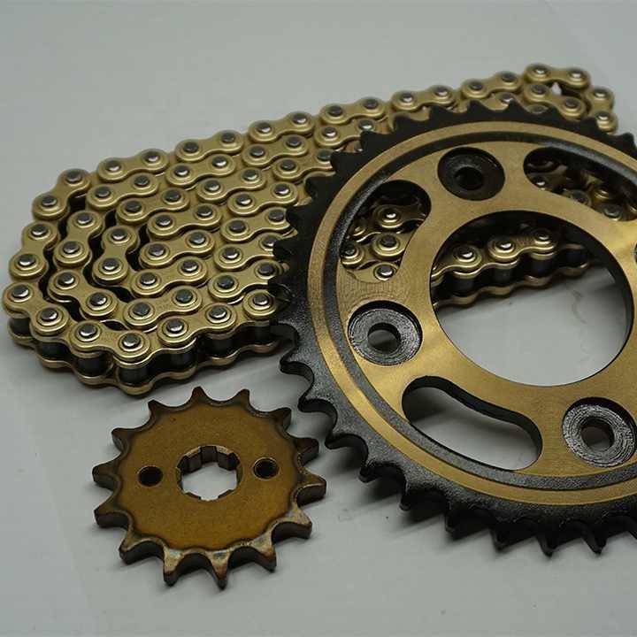 SFR Motorcycle Chain Set for GN Honda Models - Durable & Reliable