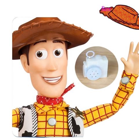 Good Quality Toy Story Talking Sheriff Woody Toy Slow Retract Pull ...