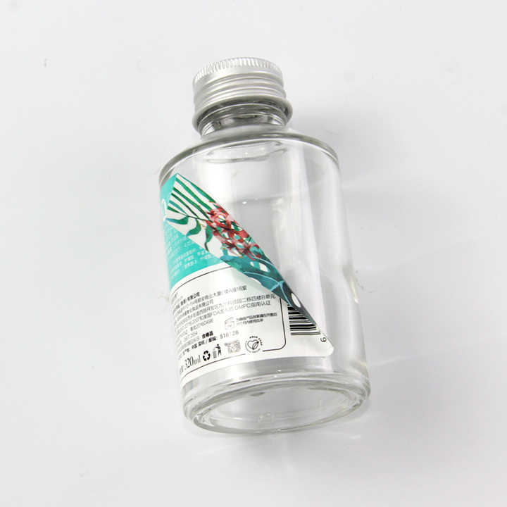 Custom Removable Adhesive Bottle label Waterproof Anti-light Double ...