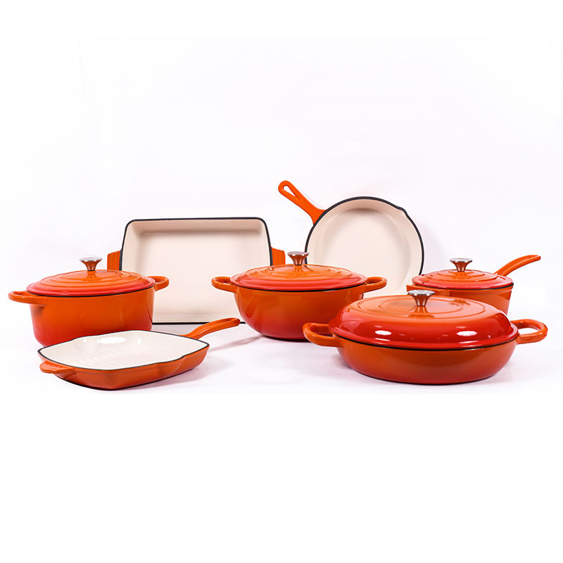Customizable Minimalist Metal Kitchen Enameled Cast Iron Dutch Oven ...