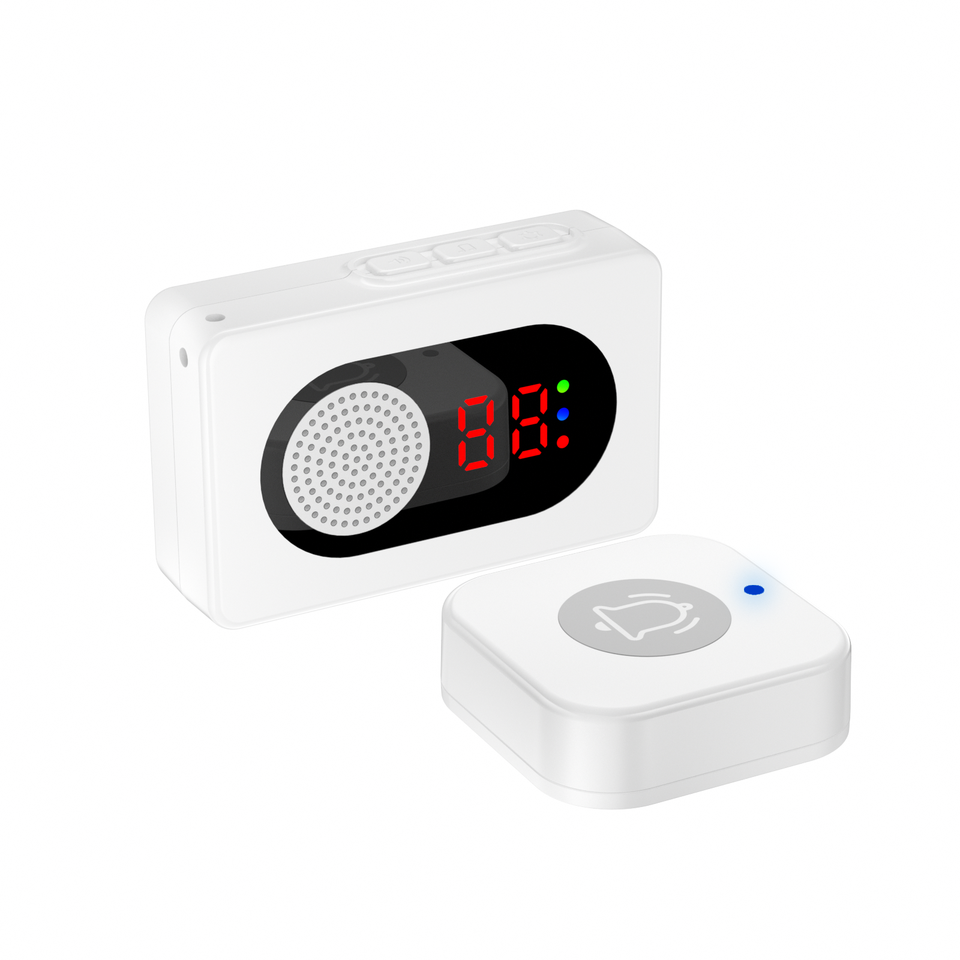 Caregiver Pager Panic Button Emergency Call Button for Elderly Alarm ...