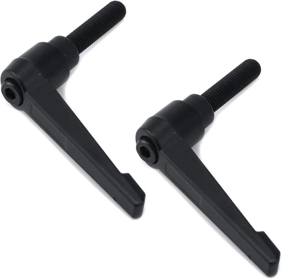 63*M8 Quick Release Locking Lever Handle - Black Adjustable Clamping ...