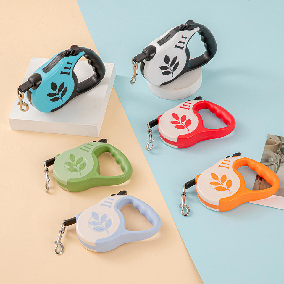 3 Meter 5 Meter Retractable Pet Leash for Small & Medium-Sized Dogs ...