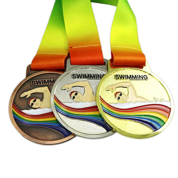 Factory Custom 3D Relief Competition Medal Badges Participation ...