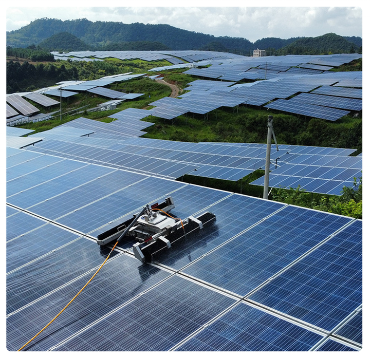 Solar Panel Cleaning Robot - Efficient & Autonomous