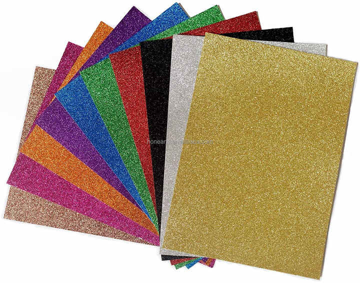 A4 Premium Glitter Paper - Perfect for Craft & DIY Projects