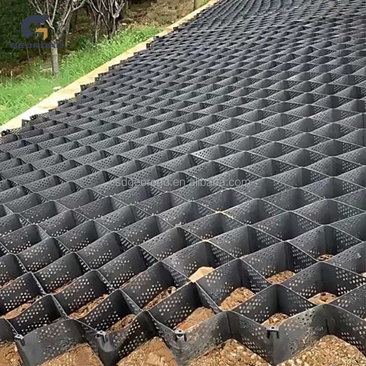 Plastic Driveway Paver Gravel Stabilizer Honeycomb Structure Geocells ...