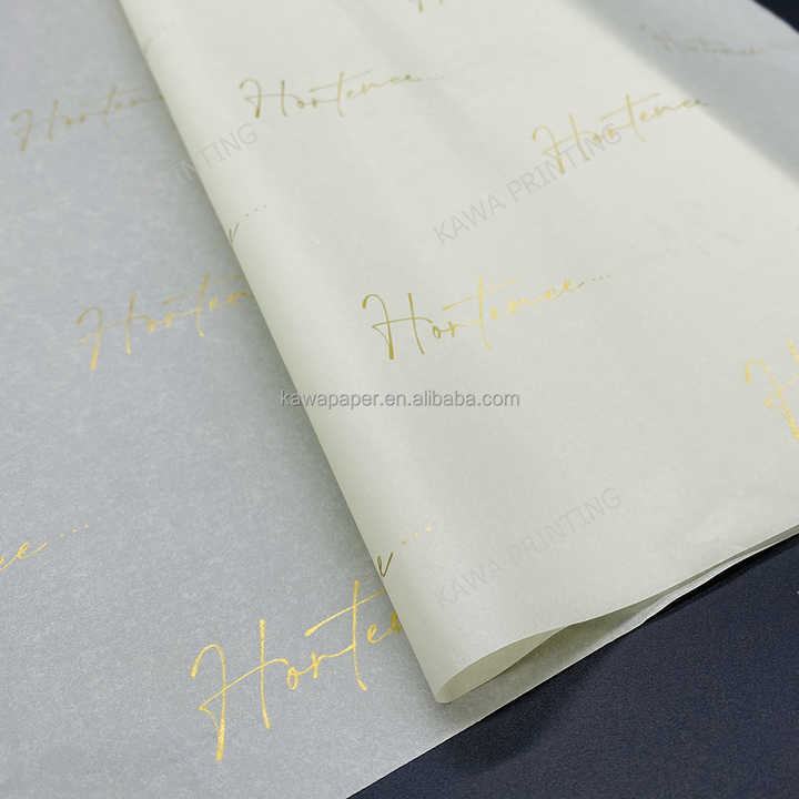 Custom Printed Logo Gift Wrapping Paper - Clothing Tissue