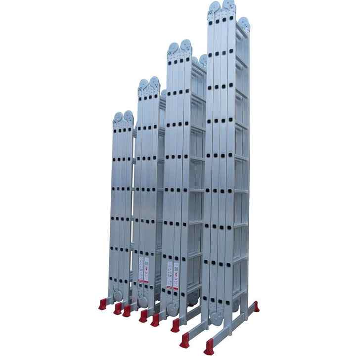 EN131 Certified Modern Aluminum Multi-Position Folding Step Ladder ...
