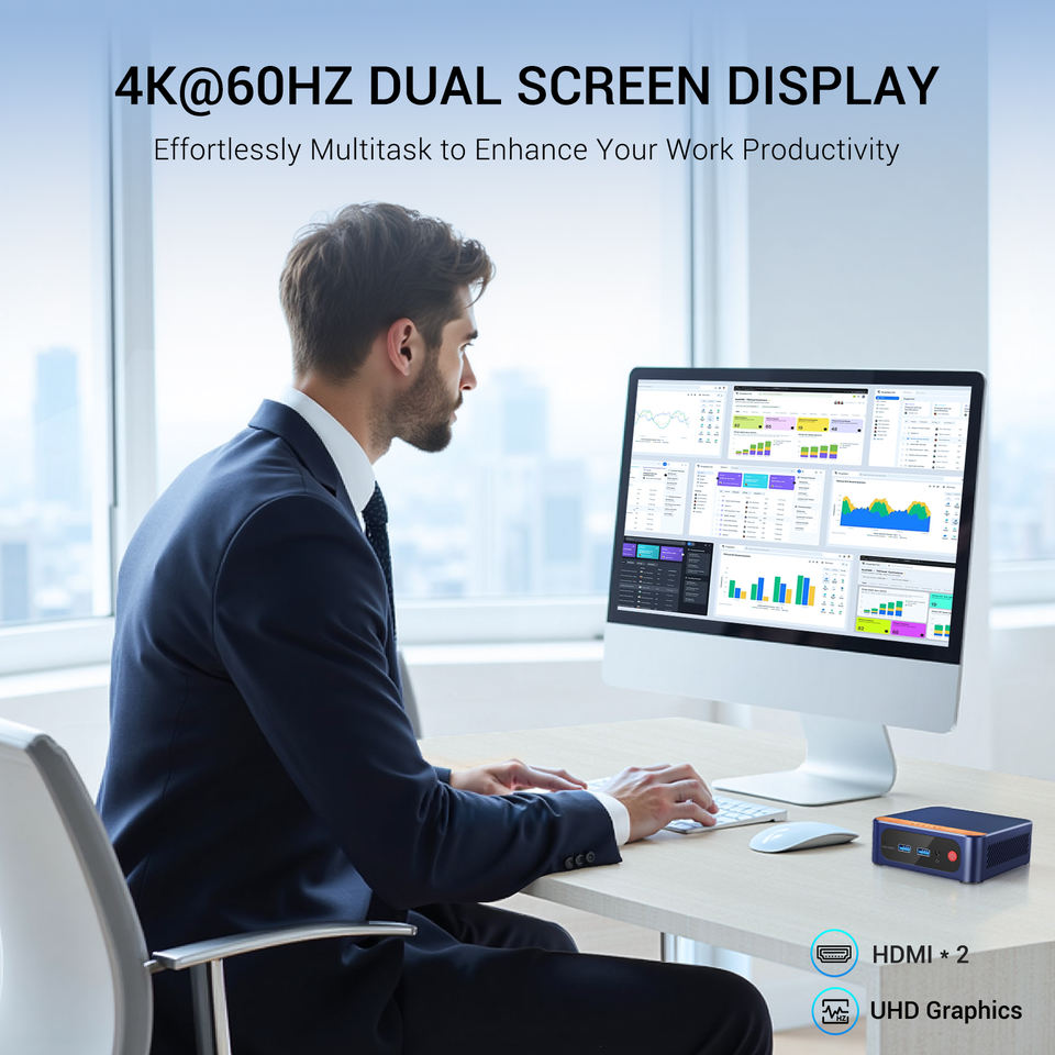 Mini PC Intel N95 Windows 11 Pro Small Desktop N150 Optional| Alibaba.com