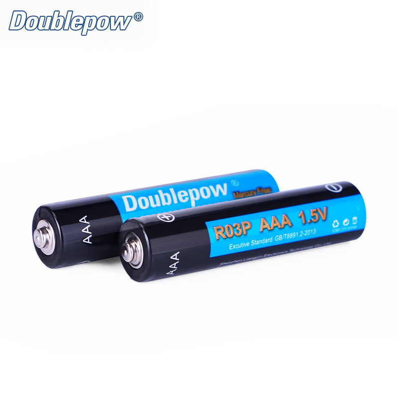 Long-Lasting 1.5V R03P AAA Carbon Zinc Dry Cell Primary Cylindrical ...
