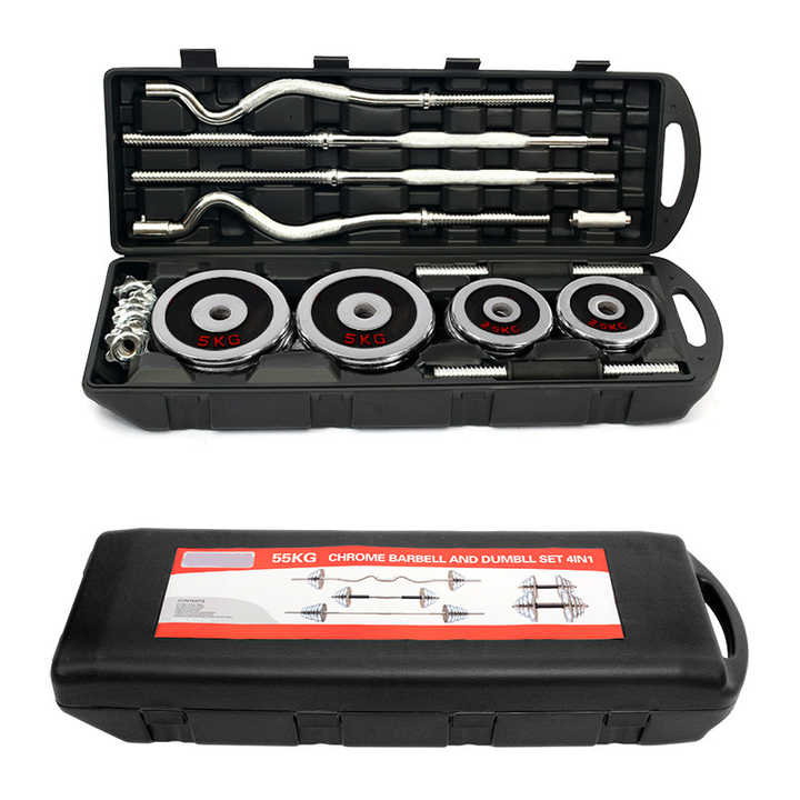 55KG Weight Box for Gym Home Fitness - Adjustable Dumbbell Set