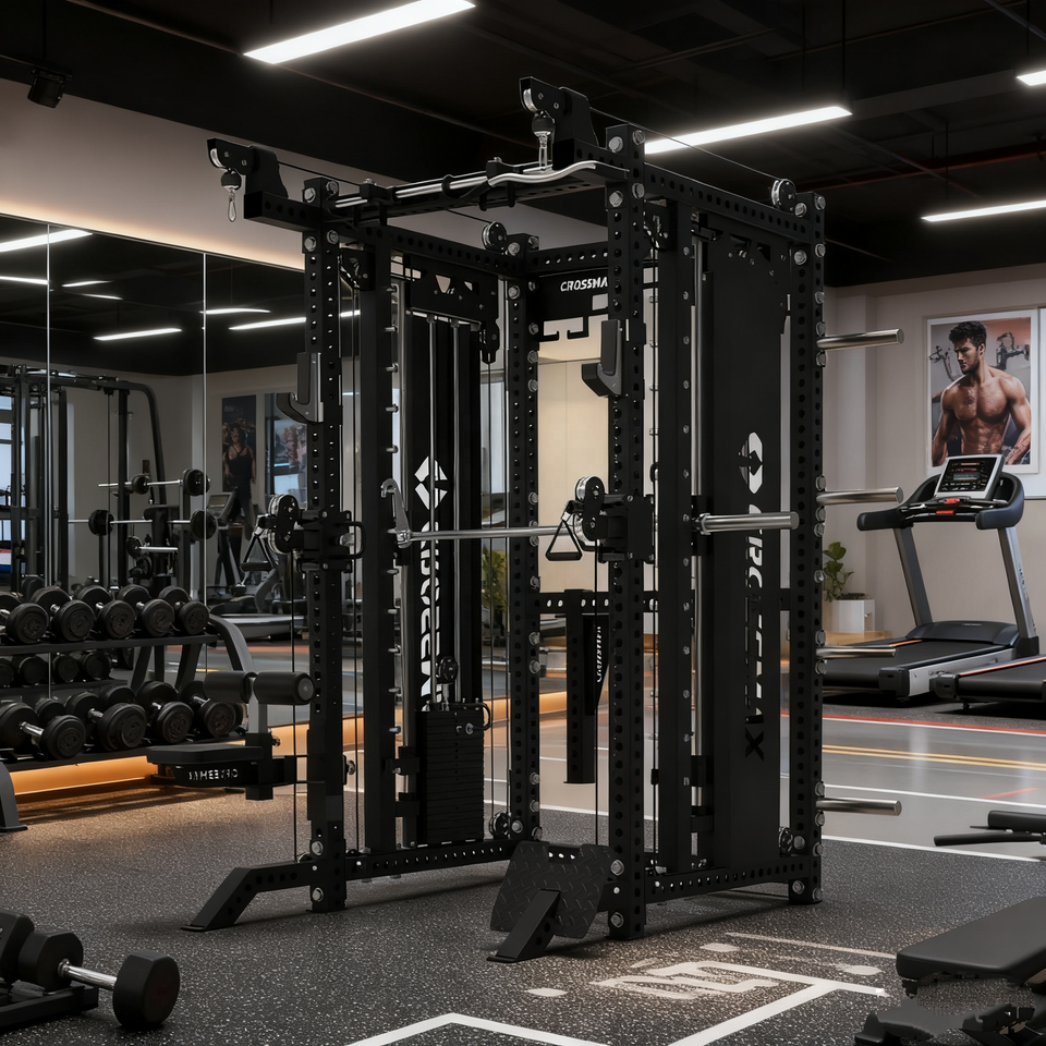 All-in-One Gym Equipment Versatile Multi-Function Station Cable Cross ...