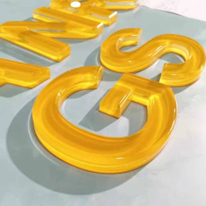 Custom Black Acrylic Letters - Elegant Signage Solutions