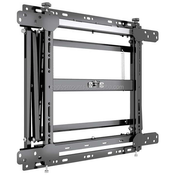 Micro Adjustable Ultra Slim Pop Out Push in Video Wall TV Mount