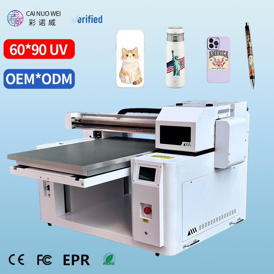 6090 UV Inkjet Flatbed Printer Large Format Printer for Acrylic PVC ...