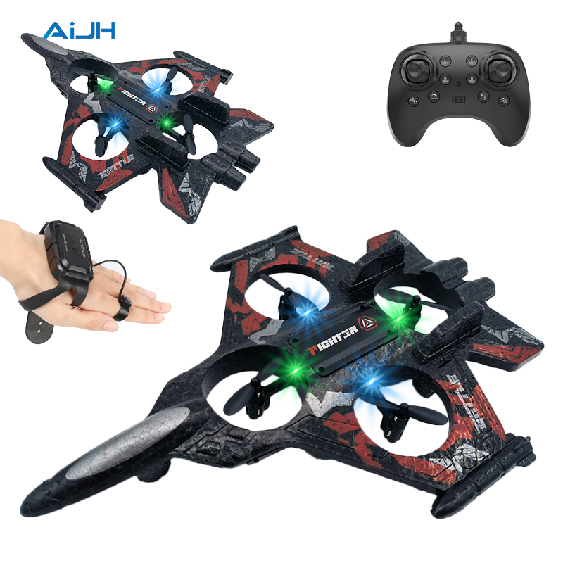 Flying Plane Toy - Flying Jet Toy with LED Lights