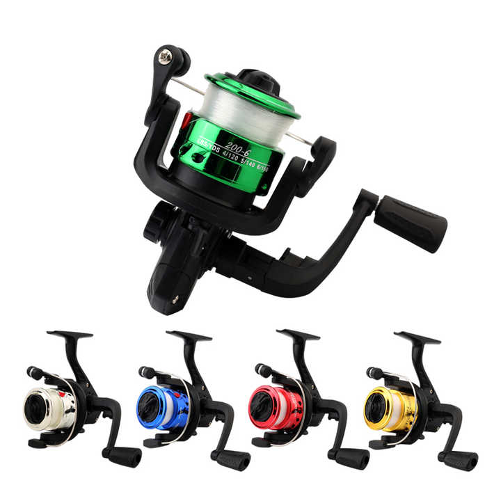 Wholesale 200 Series Small Fishing Wheel Metal Spool Fly Carp Fishing ...