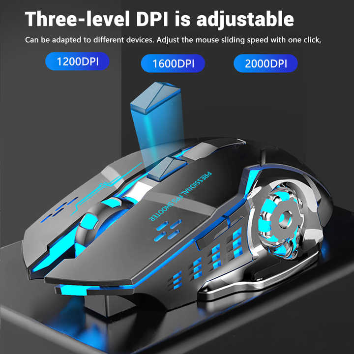 Rechargeable Wireless Rgb Gaming Mouse OEM Silent Bt Mouse USB ...