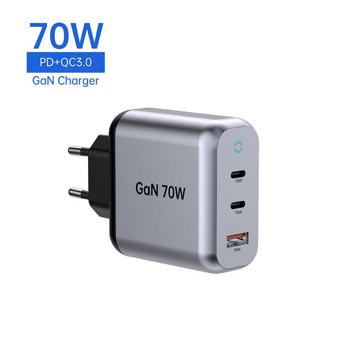70W CE ROHS CB KC FCC Charger - Fast Charging for Android