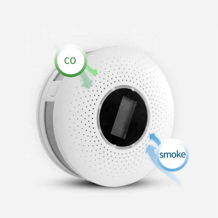 Smart CO Smoke Detector Combo - Carbon Monoxide & Smoke Alarm
