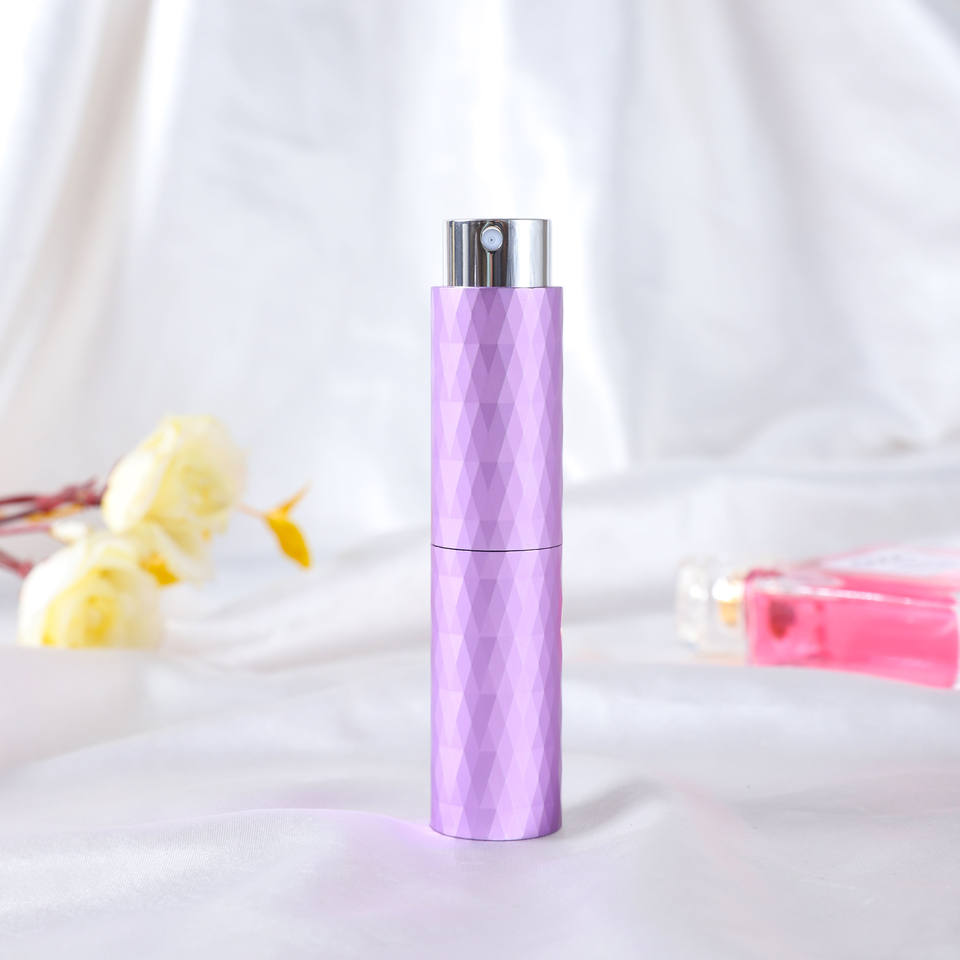 8ml Glass Perfume Spray Bottle Round Atomizer Refillable