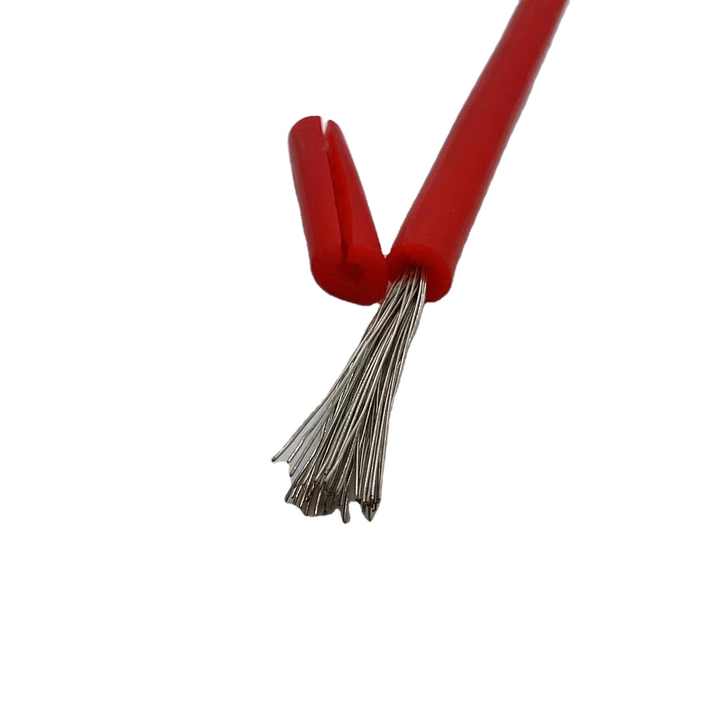 Silicone rubber sheathed pure tinned copper wire 2.5mm high-voltage ...
