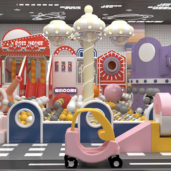 Vasia New Design Amusement Park Children's Playground Indoor Soft Play ...