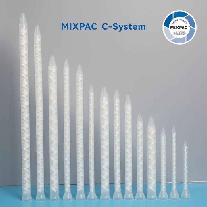 Sulzer MIXPAC MCH 10-24T Static Mixers Moldable Plastic Glue Adhesive ...