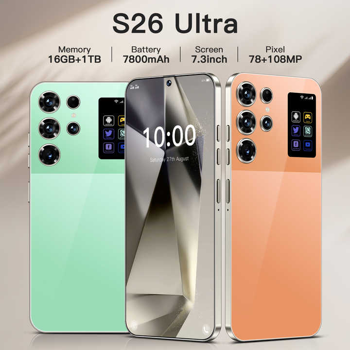 Original Android 14 5G Smartphone HD 7.3inch Screen 16GB+1TB Deca Core ...