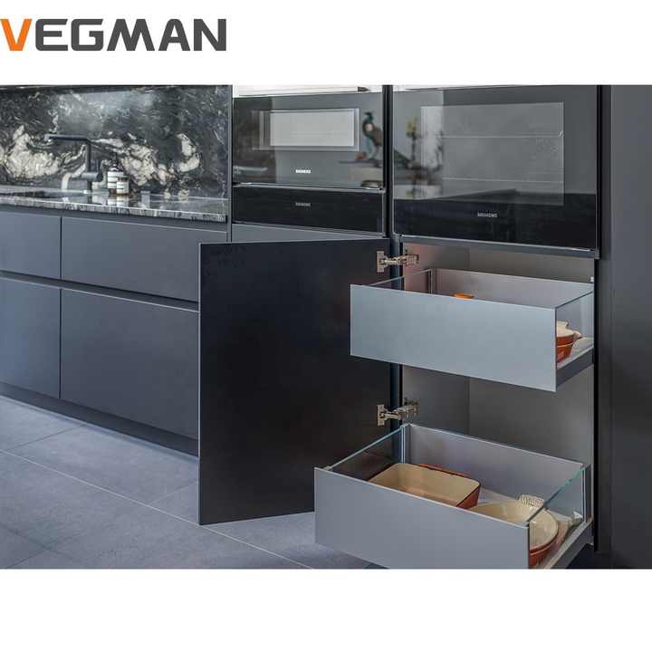 l Shaped Luxury Kitchen Cabinets Complete Sets Ready to Assemble Smart ...