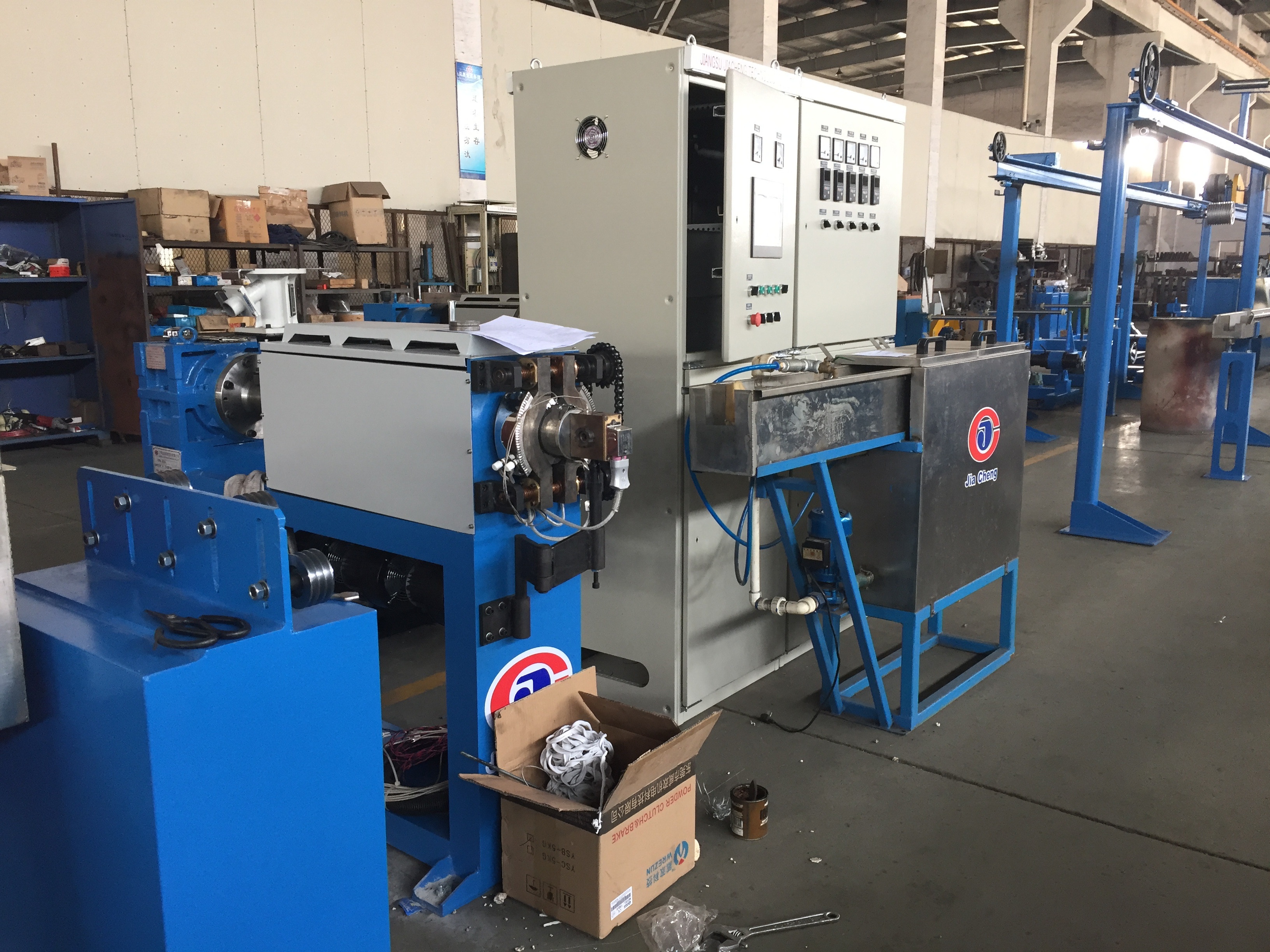 Jiacheng Máy Ép Đùn Cáp Pvc,Ldpe,Xlpe,Lshf,Nylon,Tpu,Dây Chuyền Sản Xu ...