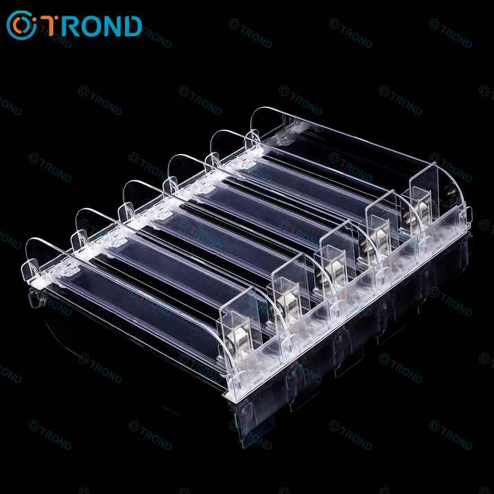 Efficient Drink Display - Automatic Spring Loaded Trays