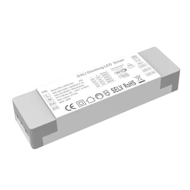 25W CCT Adjustable Dali Driver with 700ma DALI Dimming CCT Driver That ...