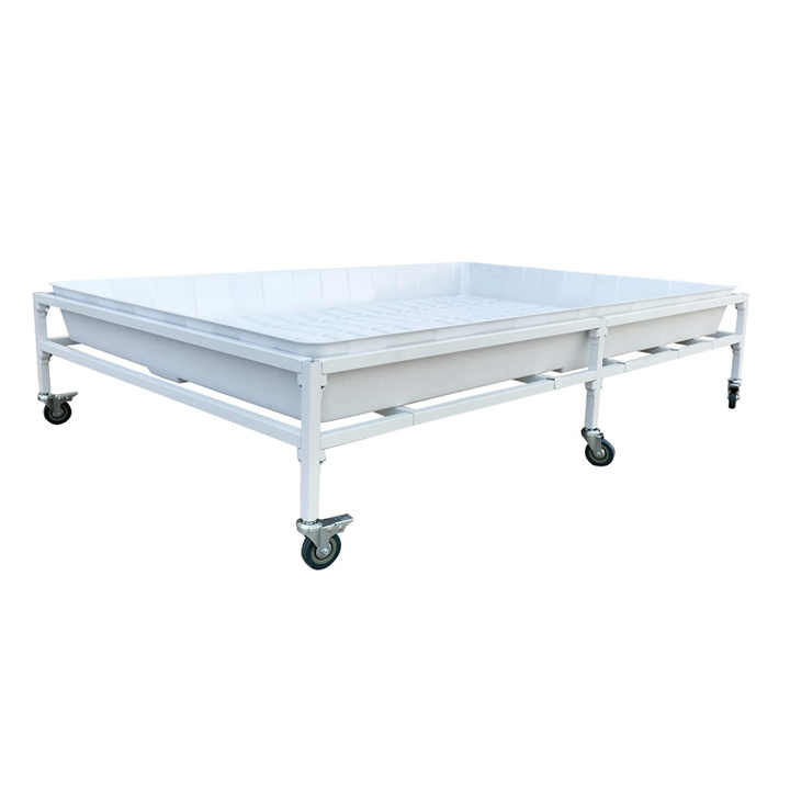 Hydroponic Flood Drain Tray Stand 4x8 Feet - High Production