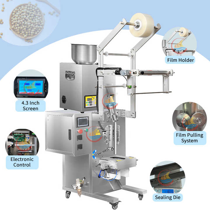 Dispenser Nitrogen Gas Food Packaging Cashew Nut Granule Filling and ...