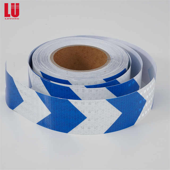 High Light Visibility PVC Crystal Lattice Reflective Tape Reflector ...