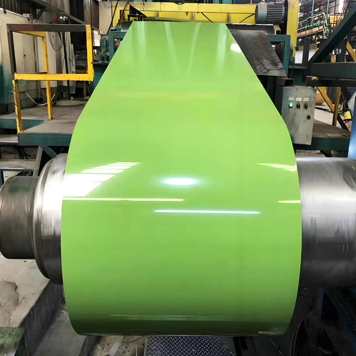 Competitively Priced Pre-Painted PPGL Steel Coil Color Coated Galvanized Steel Roll Chinese ...