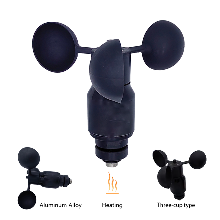 Auto Heated Digital Wind Speed Meter Anemometer Aluminum Alloy Material ...