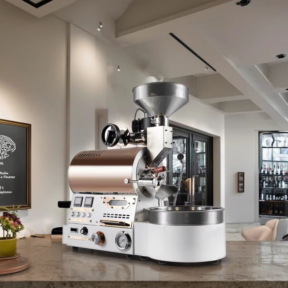 Loring 1kg Gas Coffee Roaster with Artisan Data Logger | Stainless ...